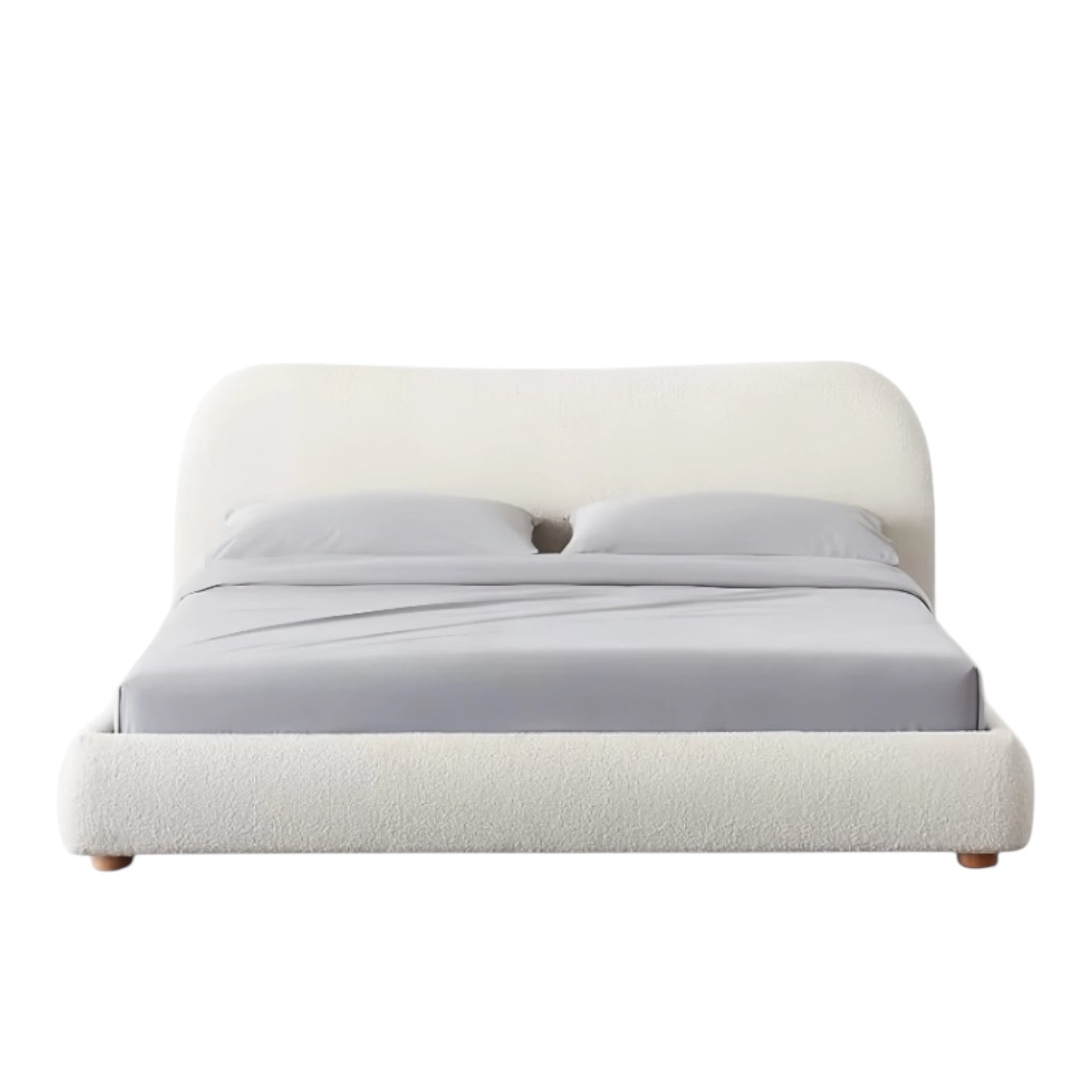 Halo Bouclé Bed – Maison Fusion